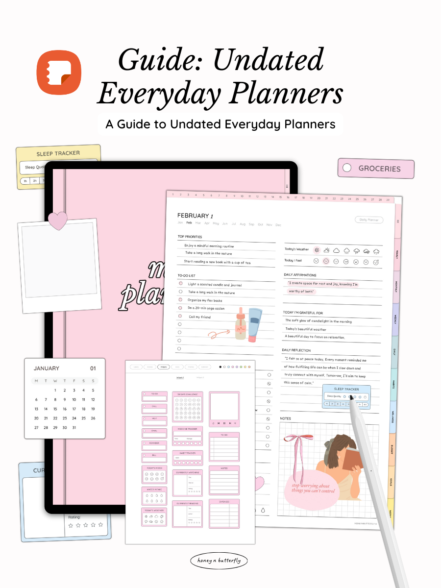 How to Use Samsung Notes Everyday Planners - HoneynButterfly