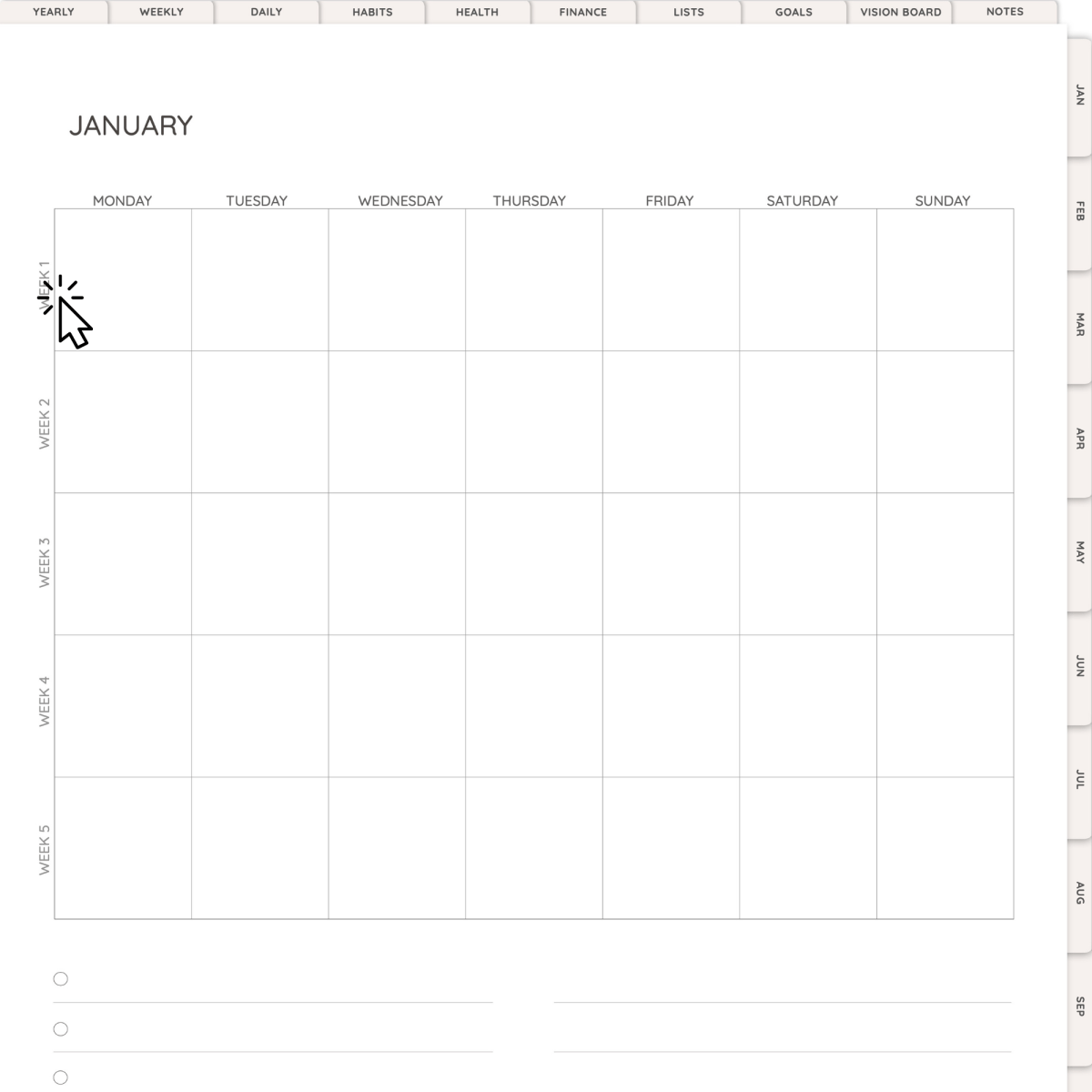 How To Use The Samsung Notes Minimal Everyday Planner Honeynbutterfly